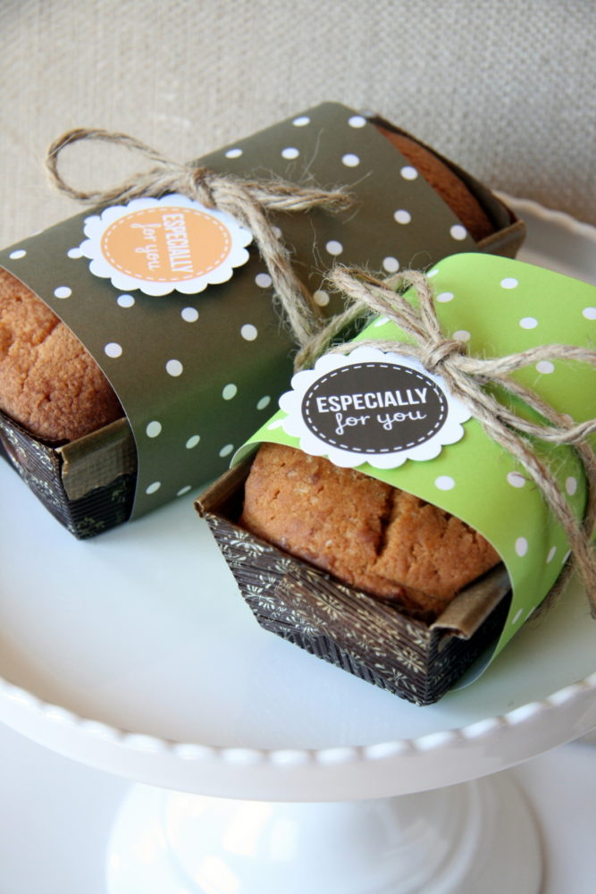 Polka Dot Pound Cake + Free Printable Baked Goods Labels | The TomKat ...